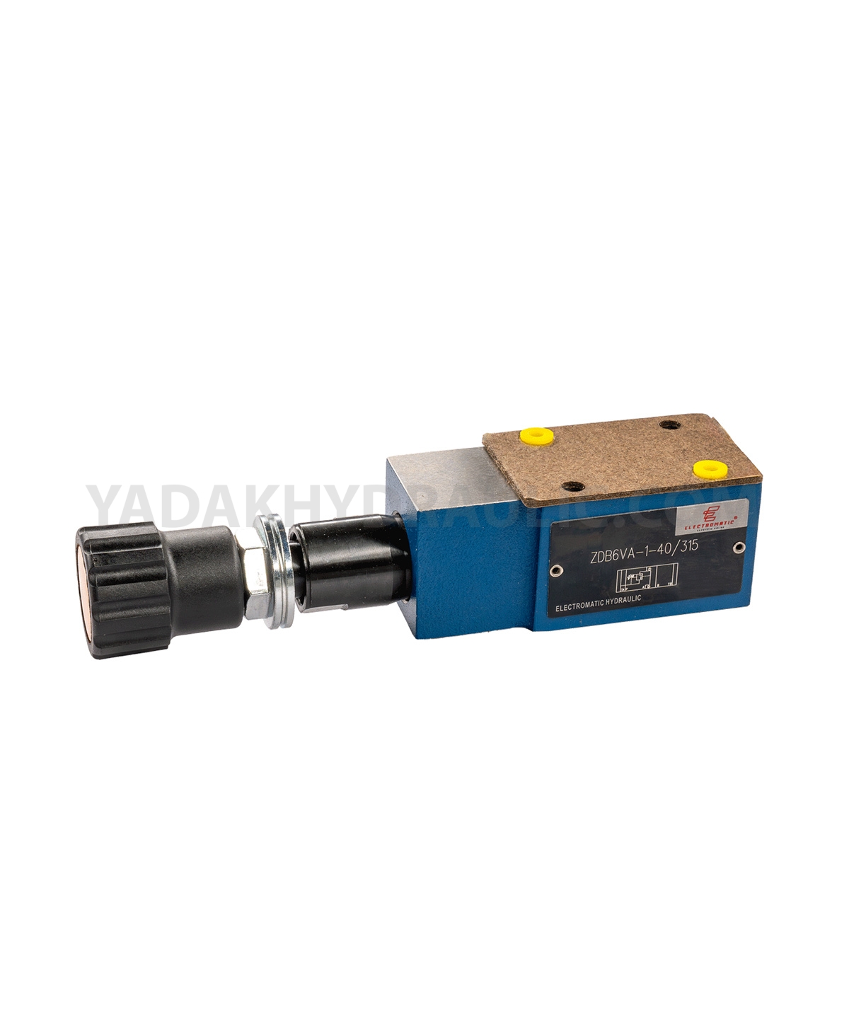 Electromatic Sub-plate Pressure Control Valve - Yadak Hydraulick