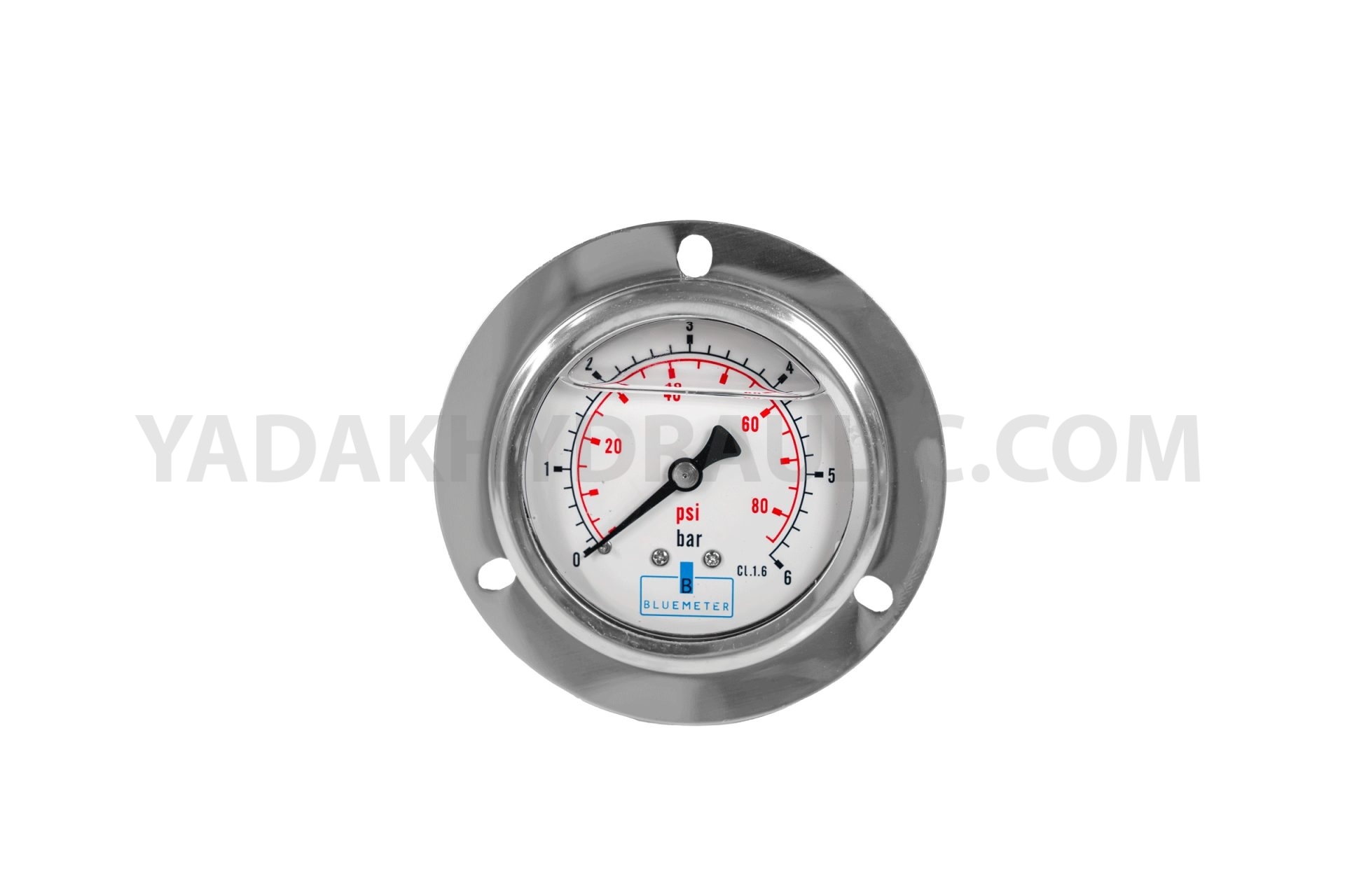 Belometer Oil-Filled 6 cm Panel Pressure Gauge - Yadak Hydraulick
